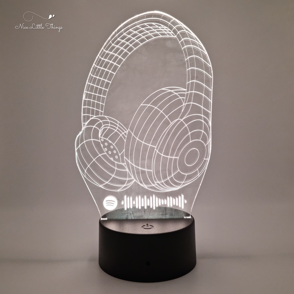 Gepersonaliseerde RGB LED lamp Spotify | Snelle levering | Nice Little ...