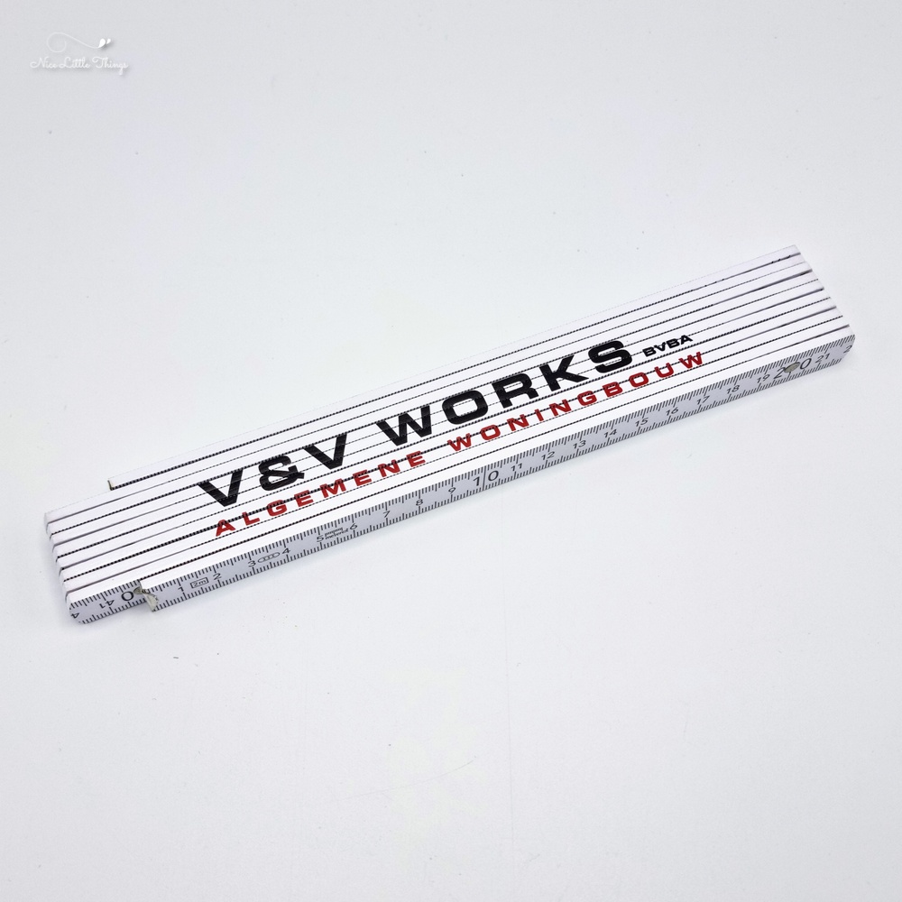 Folding meter - Logo (custom design) | Fast delivery | Nice Little Things