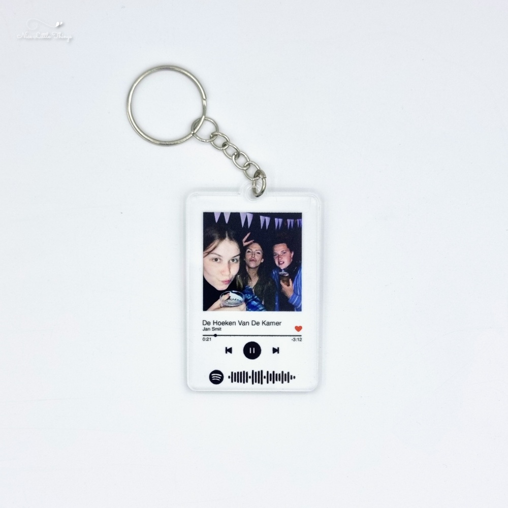 Gepersonaliseerde Spotify Sleutelhanger | Snelle levering | Nice Little ...